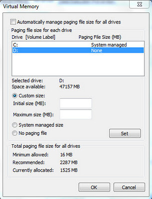 Increasing Virtual Memory In Windows 10,8,7 & XP Speedup PC