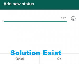 Blank WhatsApp Status - Whatsapp Symbol For Empty Status On Android