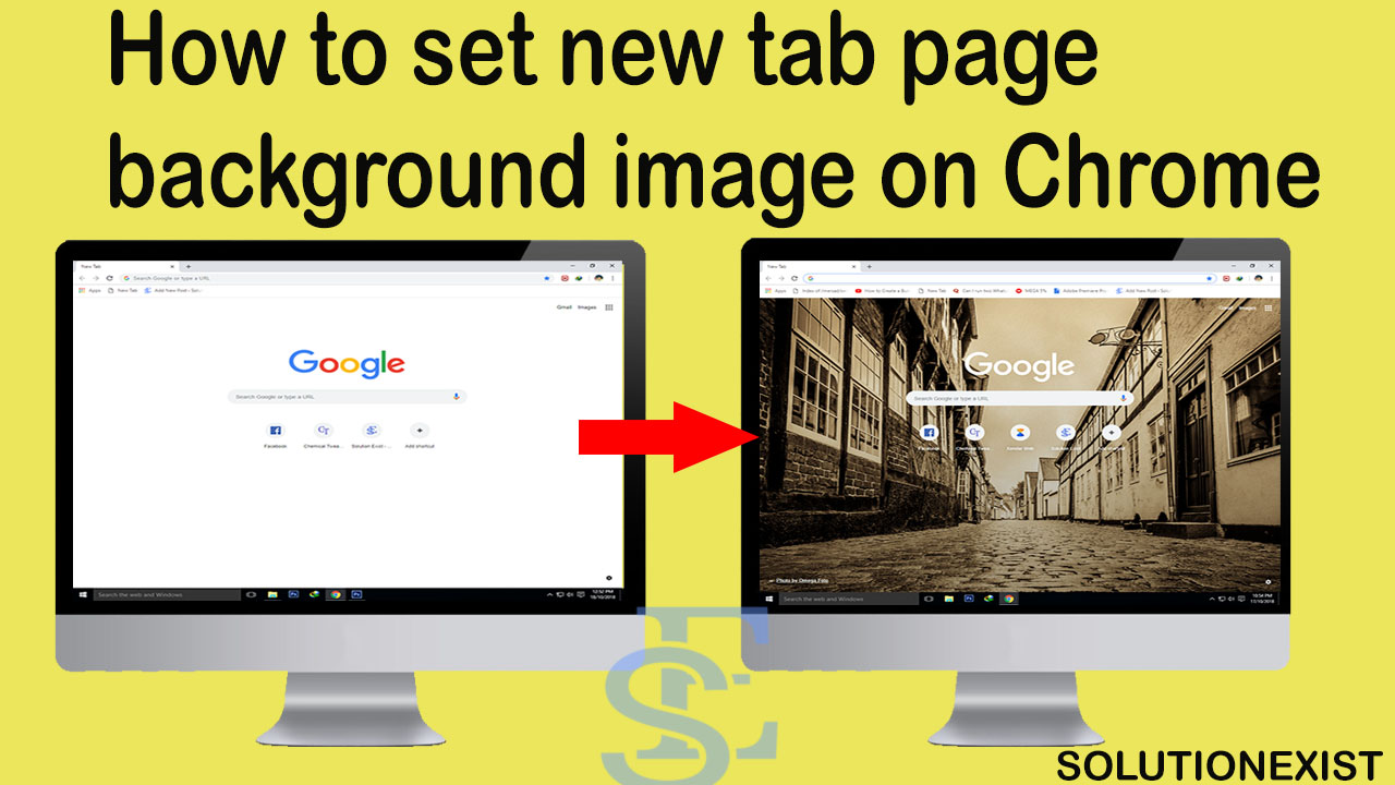 How To Set Background Image On Google Chrome