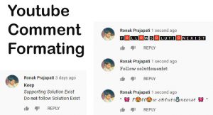 Youtube Comment Formatting - Write In Bold, Italics & Strikethrough