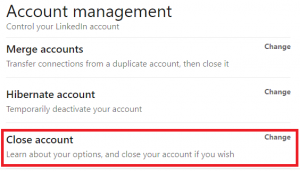 How To Temporarily Disable LinkedIn Account - Delete & Deactivate