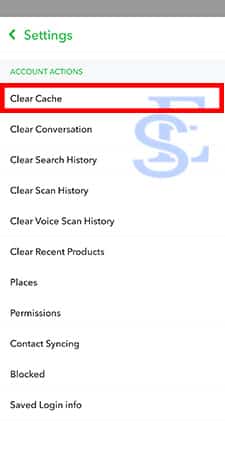 How To Clear Cache On Snapchat Android / IOS