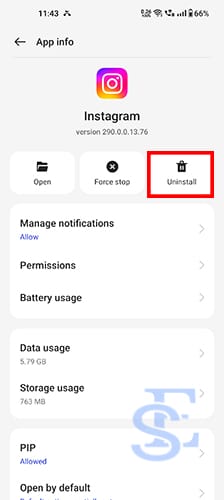 Fix Instagram Keep Saying No Internet Connection